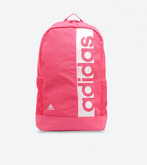 Buy Adidas Linear Performance Backpack Pink DM7660 In Pink | 6thStreet ...