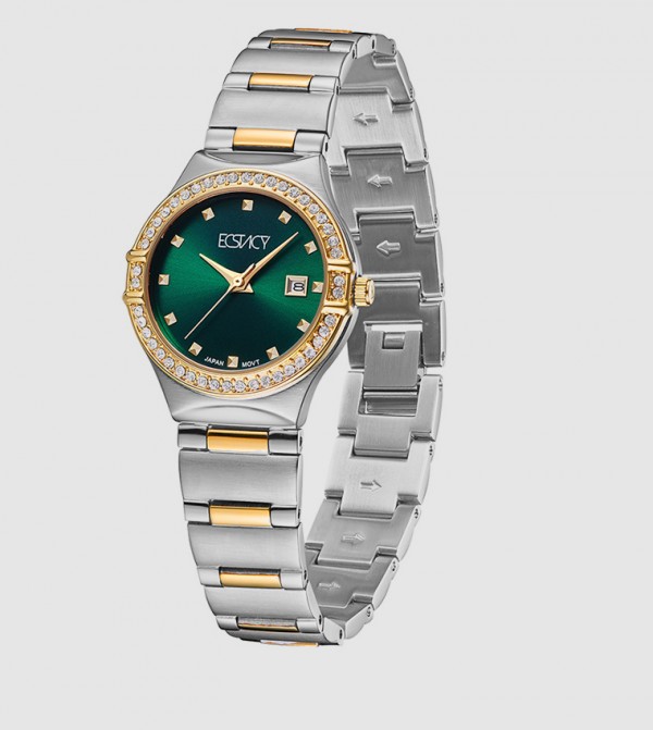 Buy Ecstacy Sunray Green Dial Analog Watch In Multiple Colors ...