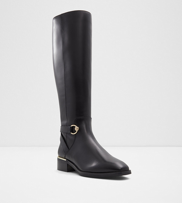 Buy Aldo ETERIMMA Knee High Boots In Black | 6thStreet Bahrain