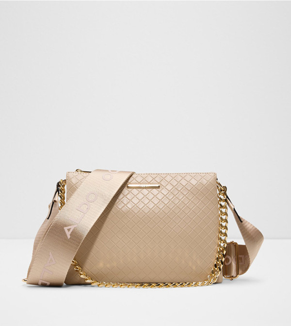 Buy Aldo ETYSEAN Patterned Crossbody Bag In Beige | 6thstreet UAE
