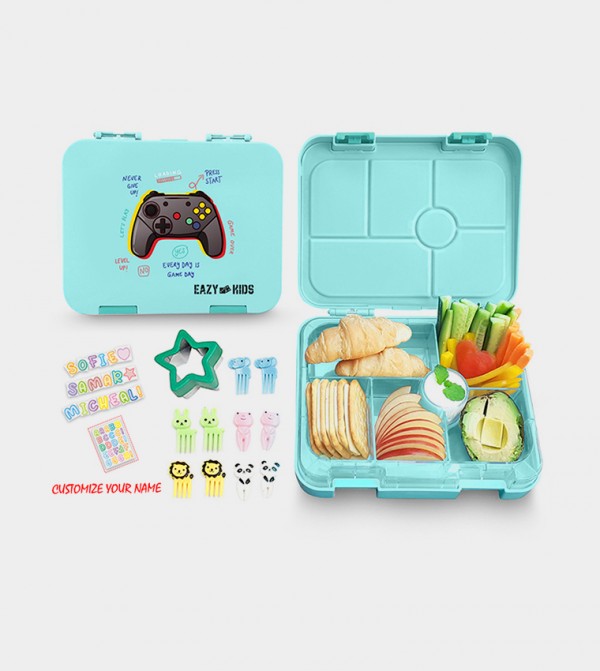 Buy Eazy Kids Eazy Kids 6 Compartment Bento Lunch Box With Sandwich ...