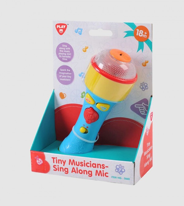 Buy PlayGo Tiny Musicians Sing Along Mic In Multiple Colors | 6thStreet UAE