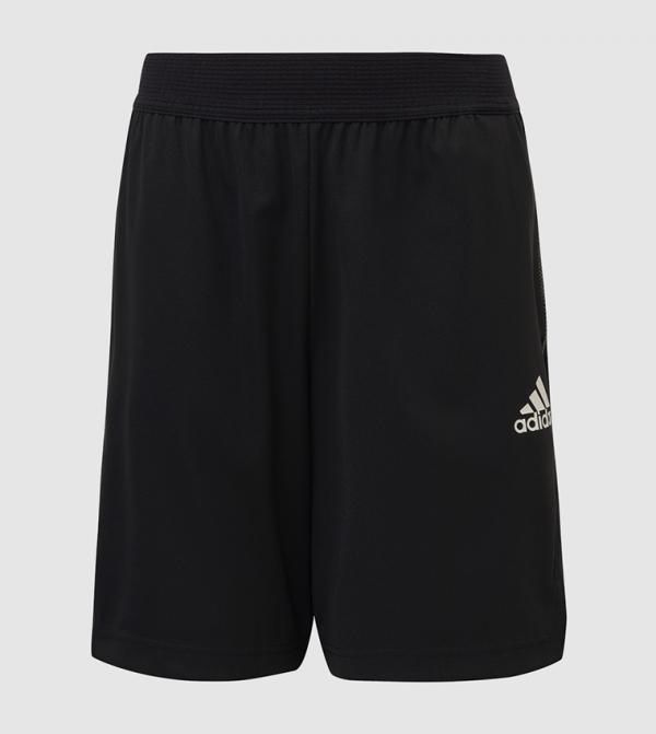Buy Adidas Heat.Rdy Logo Detail Shorts In Black | 6thStreet Saudi Arabia