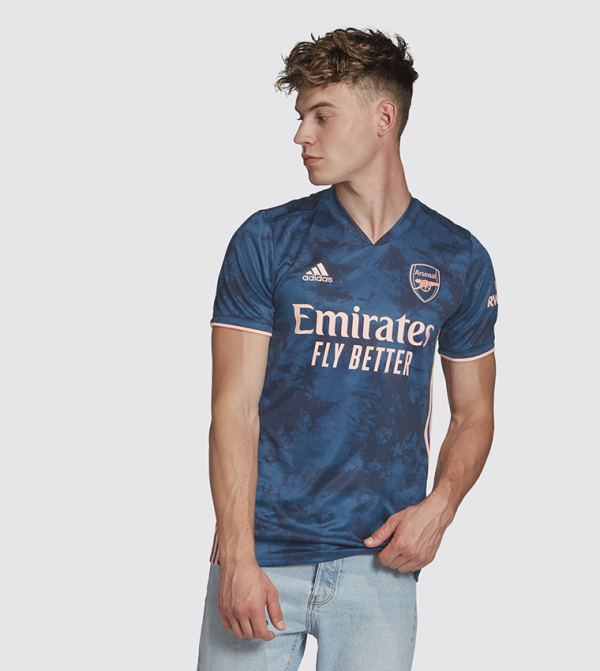 Buy Adidas Arsenal 20/21 Third Jersey In Orange | 6thStreet Qatar