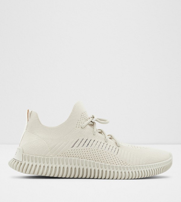 Buy Aldo Gilgai Round Toe Mid Top Sneakers In OFF WHITE | 6thStreet Bahrain