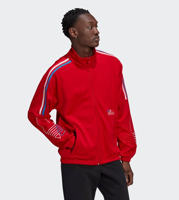 Buy Adidas Adicolor FTO Track Jacket In Red | 6thStreet Qatar