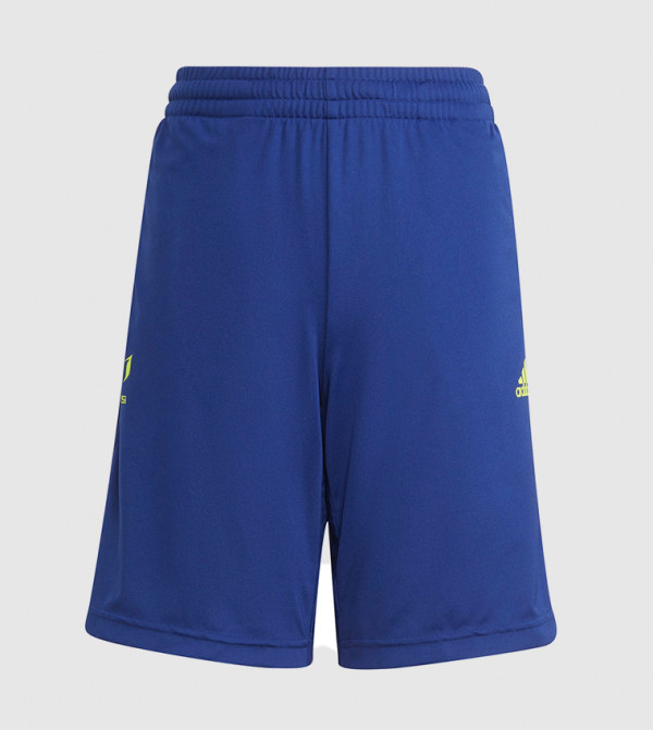 Buy Adidas Aeroready Messi Football Inspired Shorts In Blue | 6thStreet ...