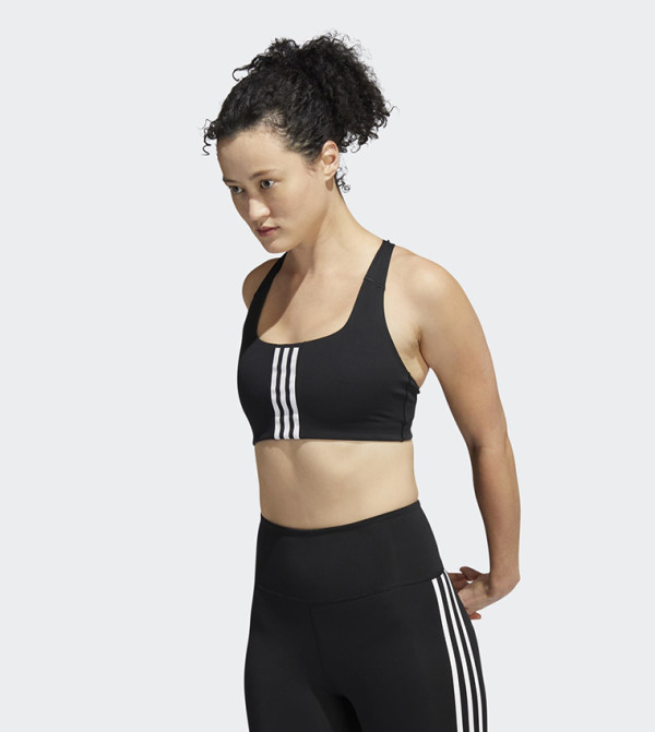Buy Adidas Powerimpact Training Medium Support Bra In Black | 6thStreet UAE