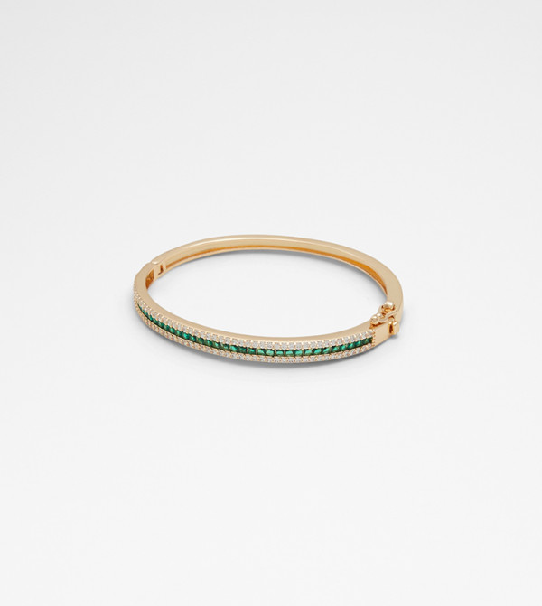 Buy Aldo Accessories HELOIS Embellished Bangle Bracelet In Green ...