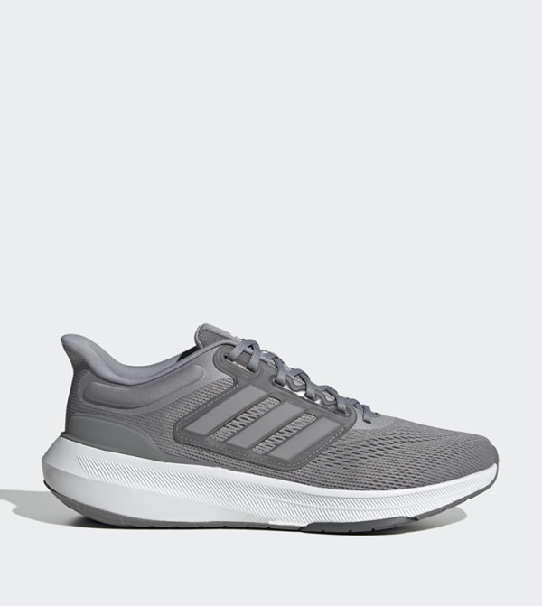 Buy Adidas ULTRABOUNCE Lace Up Running Shoes In Grey | 6thStreet Saudi ...
