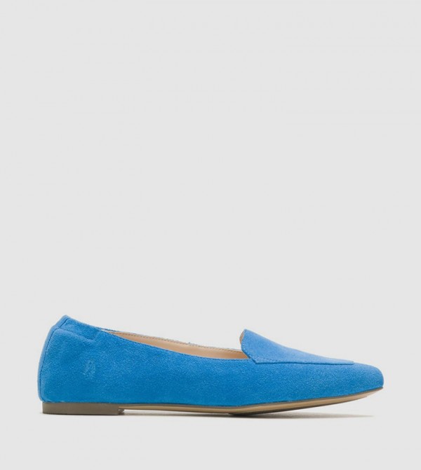Buy Hush Puppies Hazel Pointed Toe Ballerinas In Sky Blue | 6thStreet Qatar