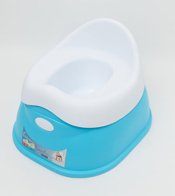 Buy Nester Plastic Potty For Baby & Toddler For Potty Training In Blue ...