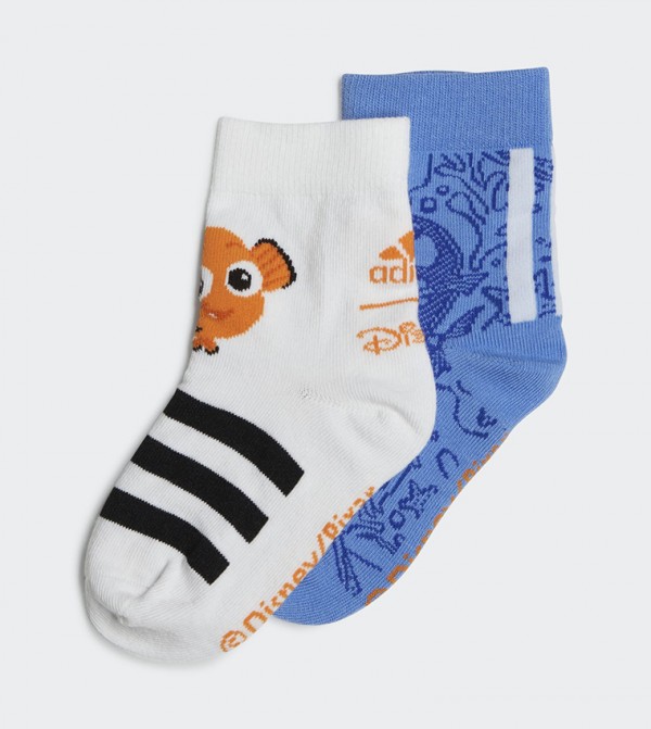 Buy Adidas Adidas X Disney Pixar Finding Nemo 2 Pack Ankle Socks In ...