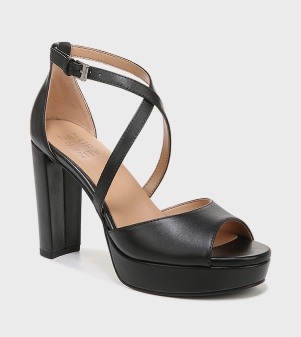 Buy Naturalizer MELODY D'Orsay Platform Heel Sandal In Black ...