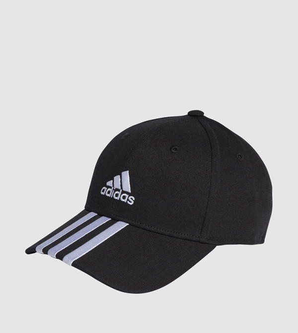 Buy Adidas 3 Stripes Cotton Twill Baseball Cap In Black | 6thStreet UAE