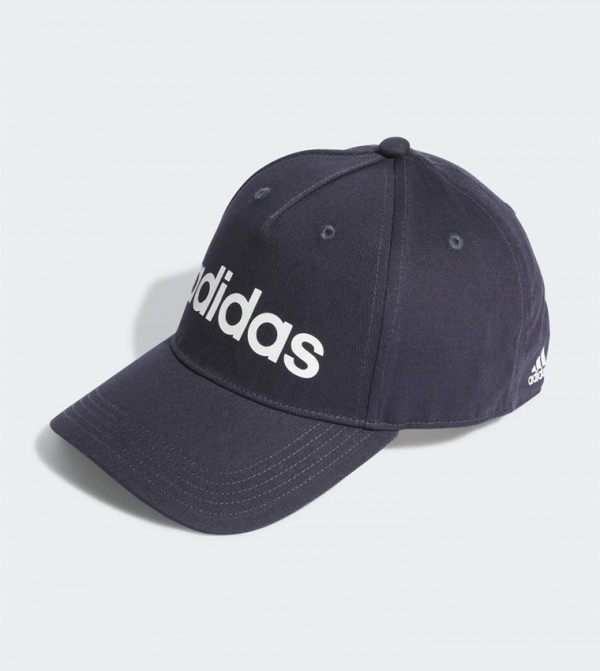 Buy Adidas DAILY Logo Printed Baseball Cap In Navy | 6thStreet Qatar