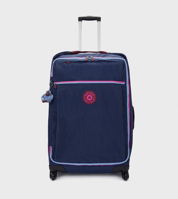 Buy Kipling DARCEY L Soft Luggage Trolley Bag In Navy | 6thStreet Saudi ...