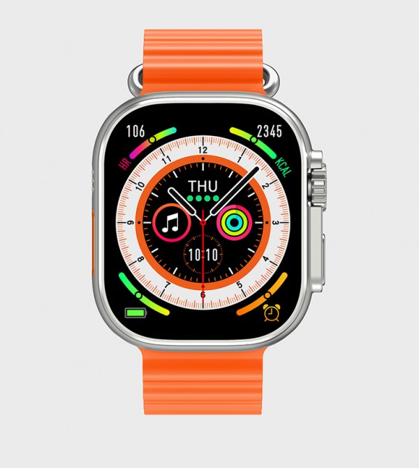 Buy Kenneth Scott Square Dial Smart Watch With Interchangeable Strap In ...