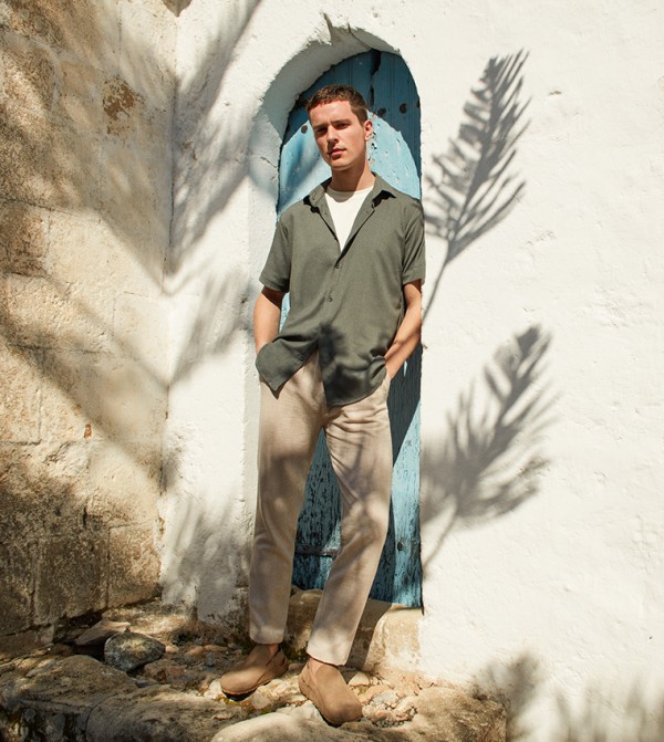 Buy Trendyol Relaxed Fit Drawstring Waist Trousers In Beige | 6thStreet ...