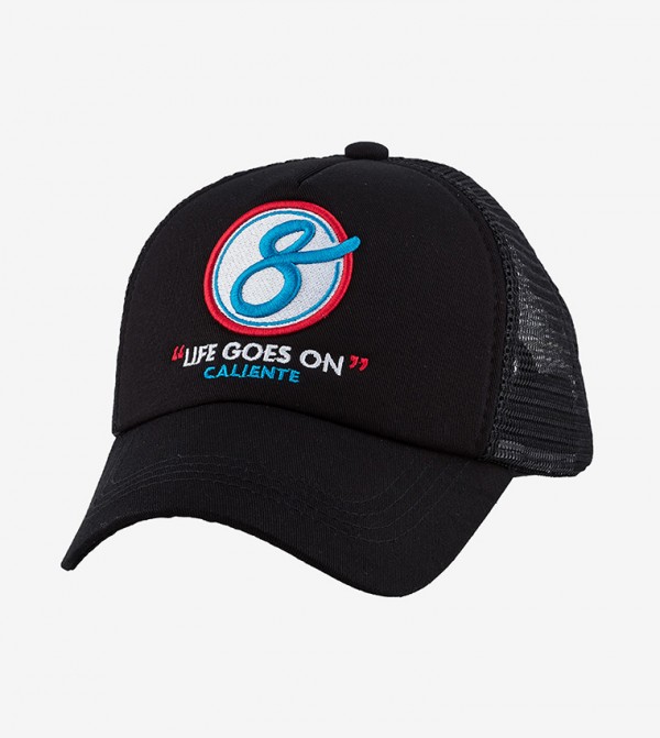 Buy Caliente Caps Black In Black | 6thStreet UAE