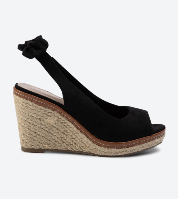Buy Jenny Fairy @ CCC Slingback Bow Details Peep Toe Wedge Sandals ...