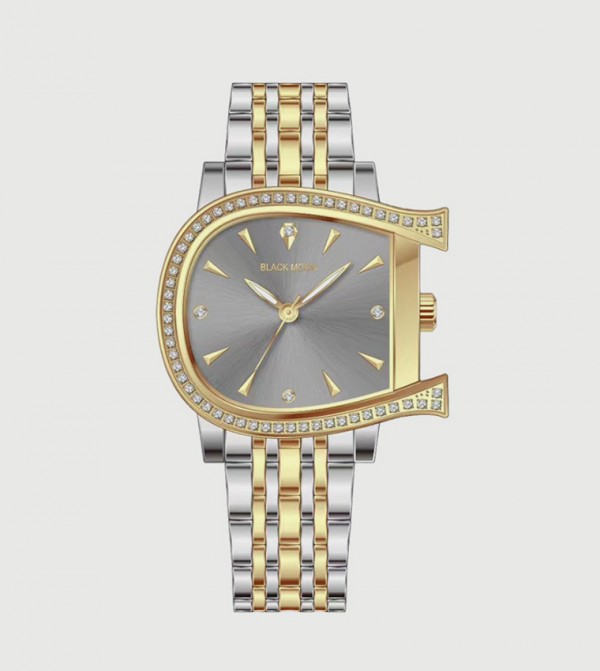 Buy Blackmoon Classic Grey Dial Analog Watch With Stainless Steel Strap ...