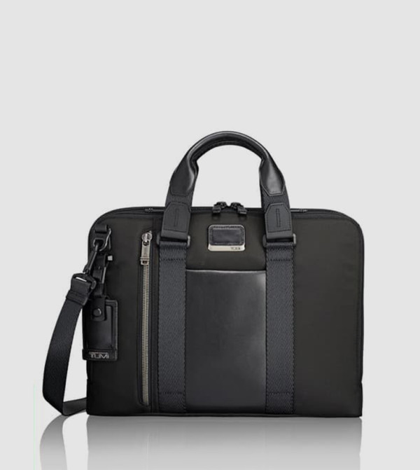 Buy TUMI TUMI Alpha Bravo Aviano Slim Briefcase In Black | 6thStreet UAE