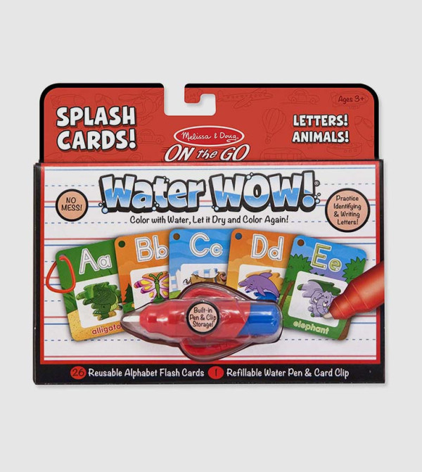 Buy Melissa And Doug Water Wow! Splash Cards Alphabet In Multiple ...