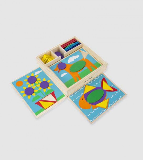 Buy Melissa And Doug Beginner Pattern Blocks In Multiple Colors ...