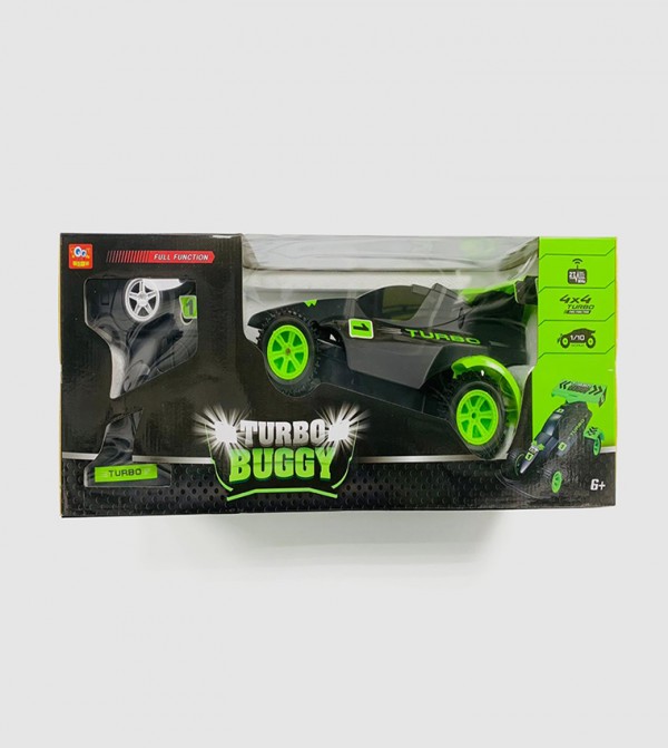 Buy Toonz Turbo Buggy 1 10 Scale RC Simulation Formula Racing Car In Black 6thStreet Qatar