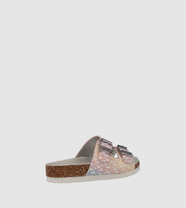 Buy Michael Kors Lorek Unicron Sandals In Multiple Colors | 6thStreet Qatar