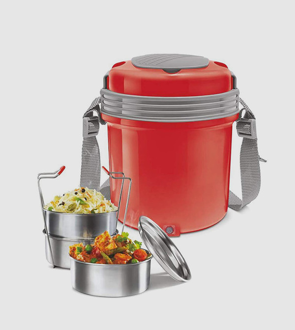 Buy Milton @ Sambox 4 Piece Electron Stainless Steel Tiffin Box Set ...