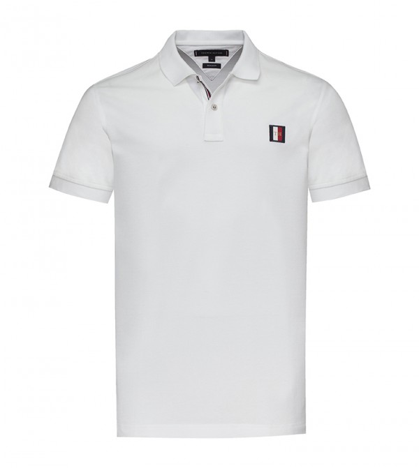 Buy Tommy Hilfiger Icon Mini Badge Regu In White | 6thStreet Oman