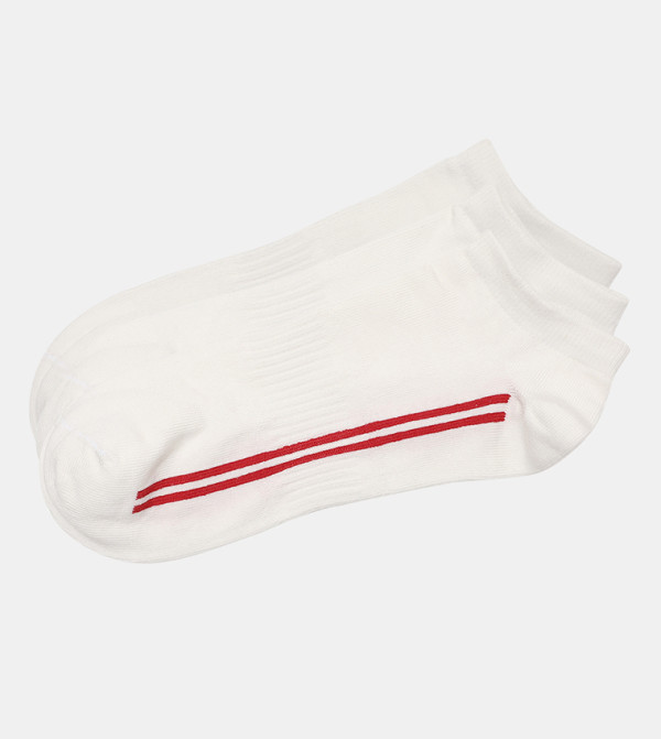 Buy HIS & HERS Pack Of 3 Casual Socks In Multiple Colors | 6thStreet UAE