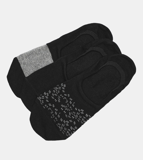Buy HIS & HERS Pack Of 3 Liner Socks In Multiple Colors | 6thStreet Kuwait