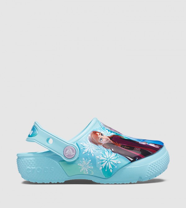 Buy Crocs Toddlers' FunLab Disney Frozen II Clog In ICE BLUE ...