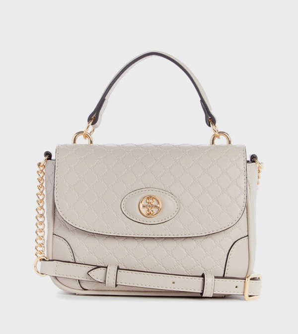 Buy Nine West INNES Patterned Top Handle Bag In Off White | 6thStreet UAE