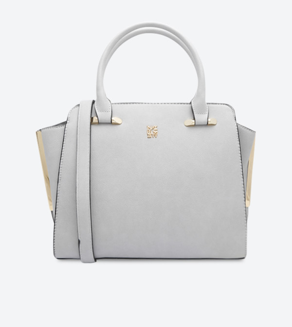 Buy Naturalizer Hazel Satchel Bag Grey NHB HAZEL In Grey | 6thStreet UAE