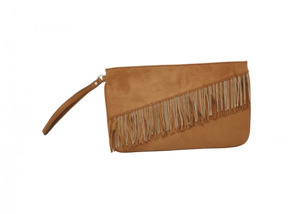 Buy Nine West Tan Clutches In Natural | 6thStreet Qatar