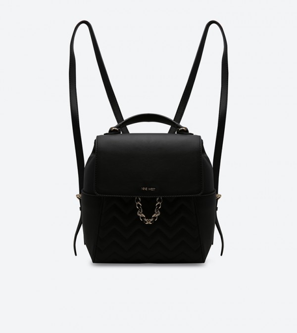 Buy Nine West Tulipe Backpack Black In Black | 6thStreet UAE
