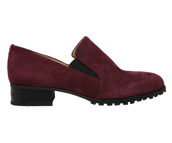 Buy Nine West Lightning Loafers Red In Wine | 6thstreet Qatar