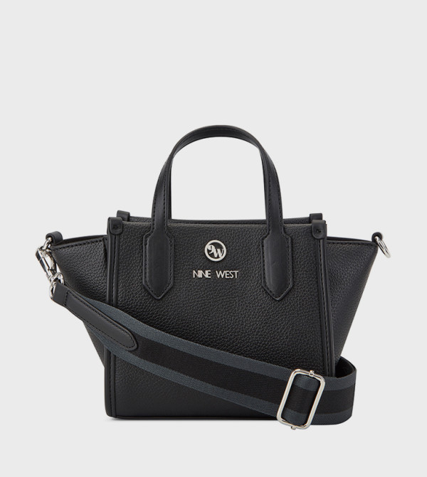Buy Nine West RIGGS Textured Mini Tote Bag In Black | 6thStreet UAE