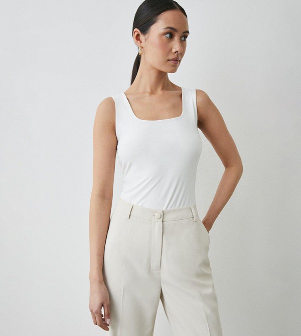 Buy Principles Soft Touch Jersey Top In White | 6thStreet UAE