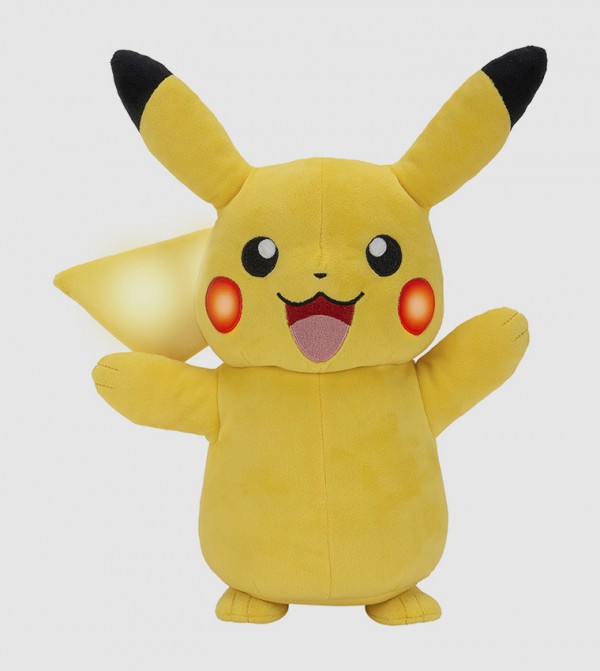 Buy POKEMON Feature Deluxe Pikachu Plush Toy 11 Inch In Yellow ...