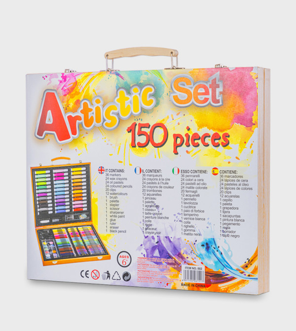Buy Eazy Kids @ Sambox 150 Piece Artistic Set In Multiple Colors ...