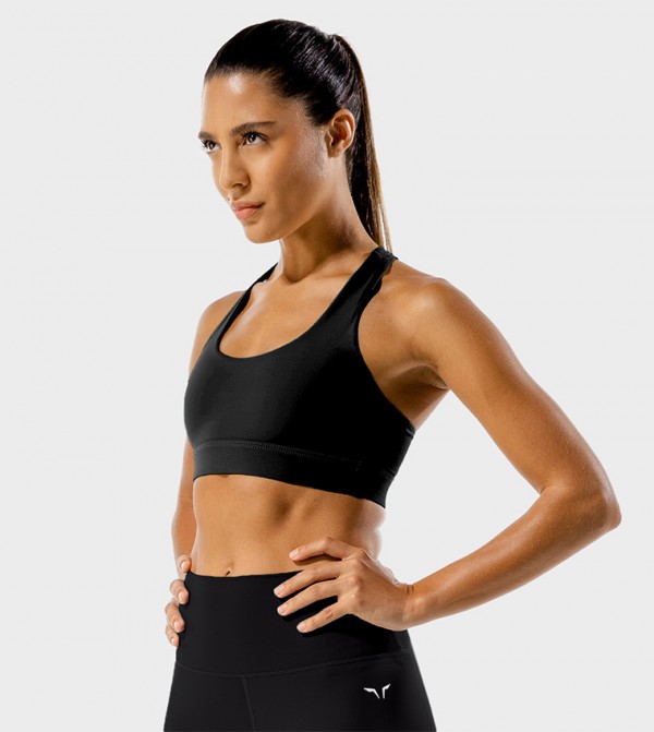 Buy SQUATWOLF Core Agile Bra In Black | 6thStreet Kuwait