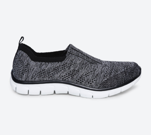 Buy Skechers Empire Round Up Slip Ons Silver In Silver | 6thstreet Qatar