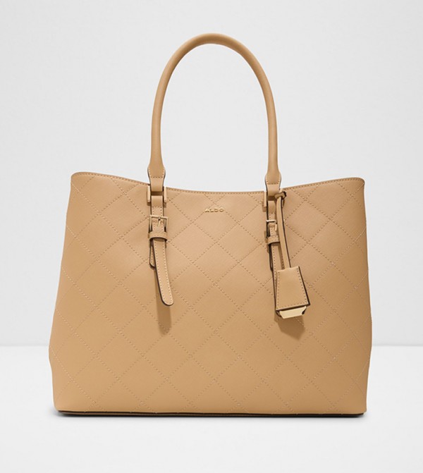 Buy Aldo TARANDI Stitch Detail Tote Bag In Brown | 6thStreet UAE