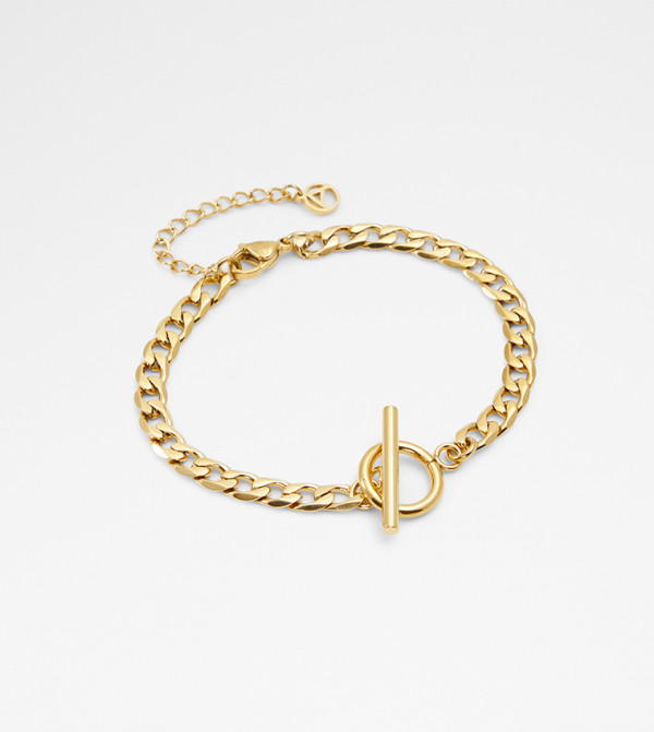 Buy Aldo Accessories TAZ Gold Tone Bracelet In Gold | 6thStreet Kuwait
