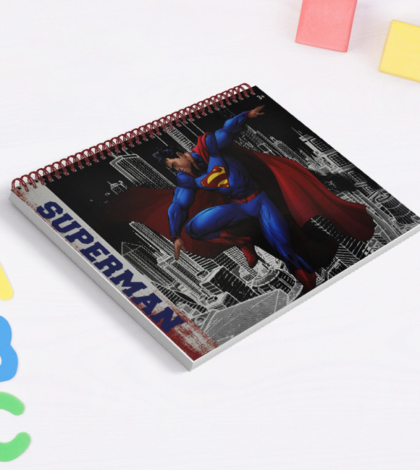Buy Warner Bros Superman Sketchbook A3 In Blue | 6thStreet Qatar